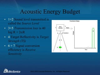 Fisheries Acoustics 101 - Principles | PPTX