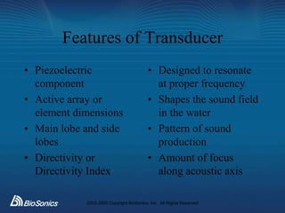 Fisheries Acoustics 101 - Principles | PPTX