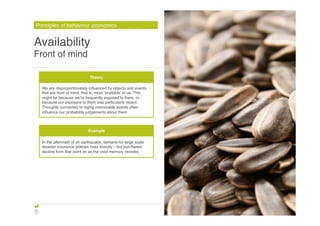 Principles of behavioural economics | PDF