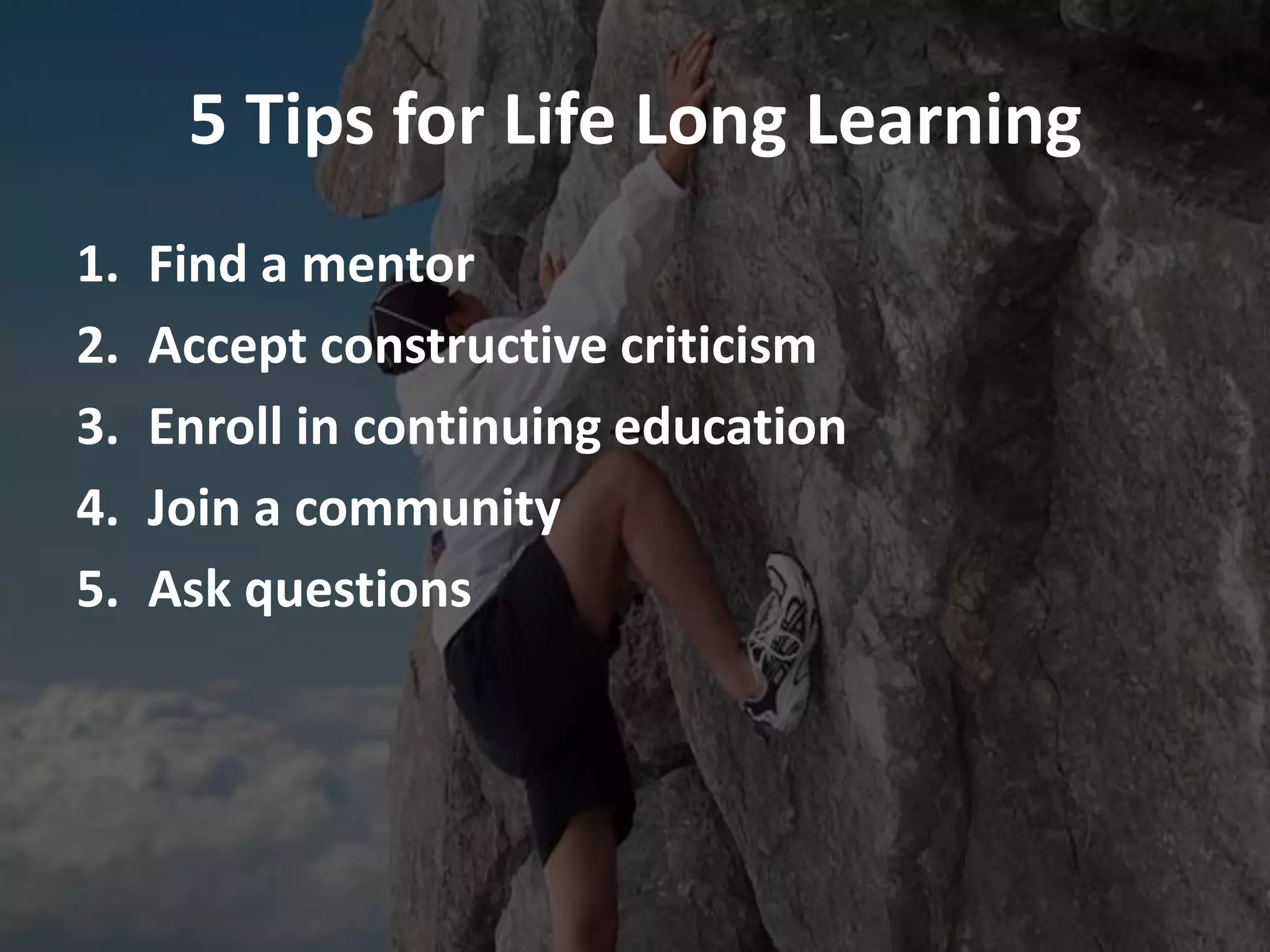 Principles Of Being Successful- Being Teachable | PPT