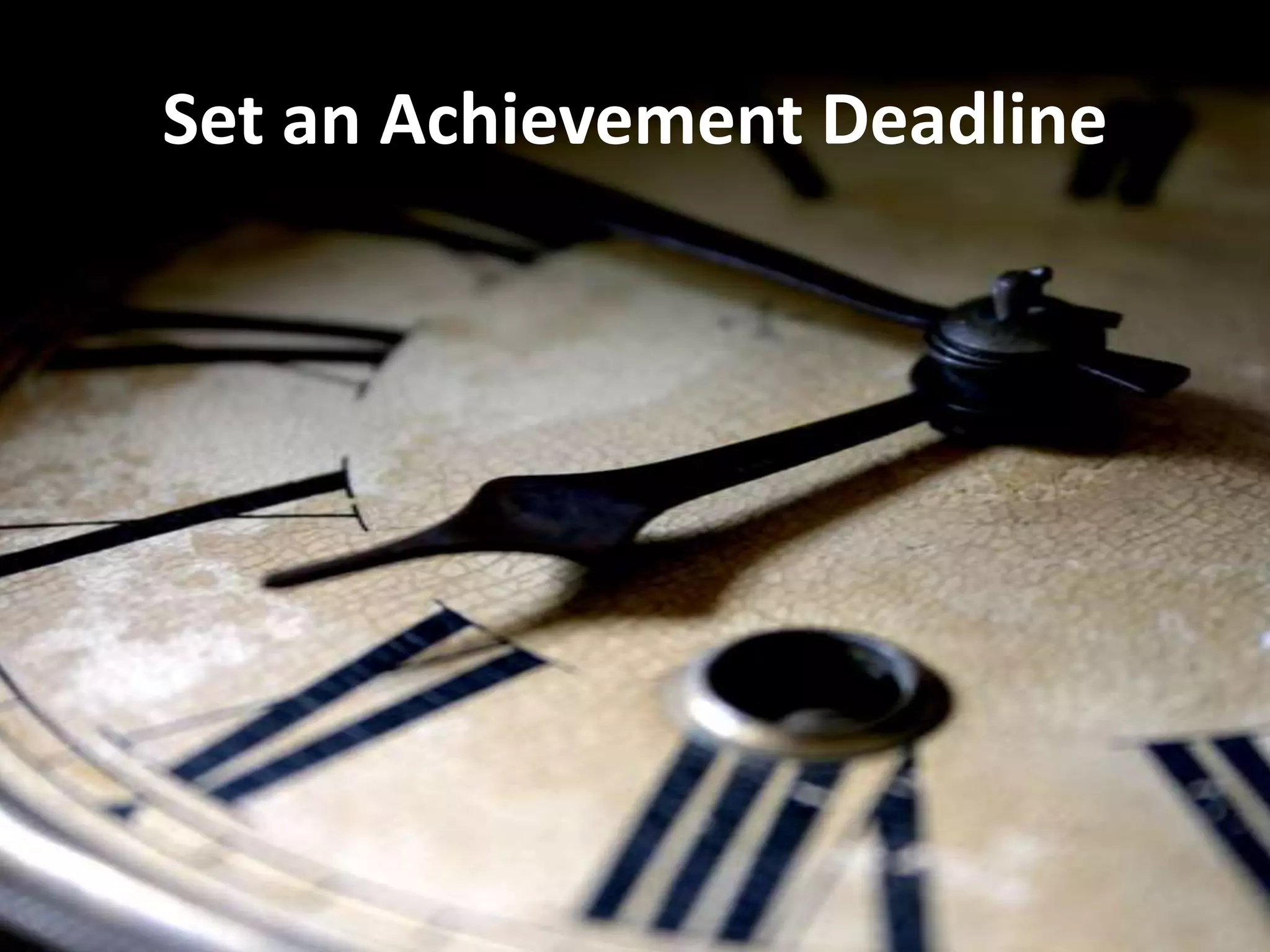 Principles Of Being Successful- Goal Setting In Seven Steps | PDF