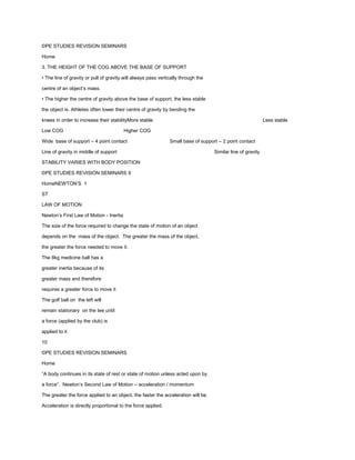 Principles of biomechanics | DOCX