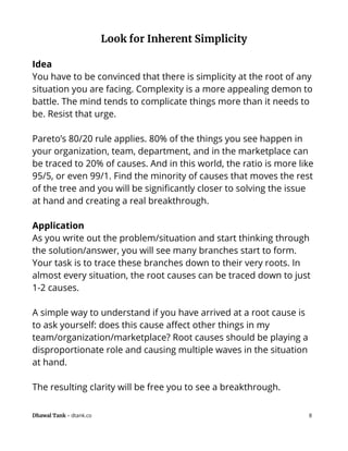Principles of Breakthrough: A Practical Guide for Leaders | PDF