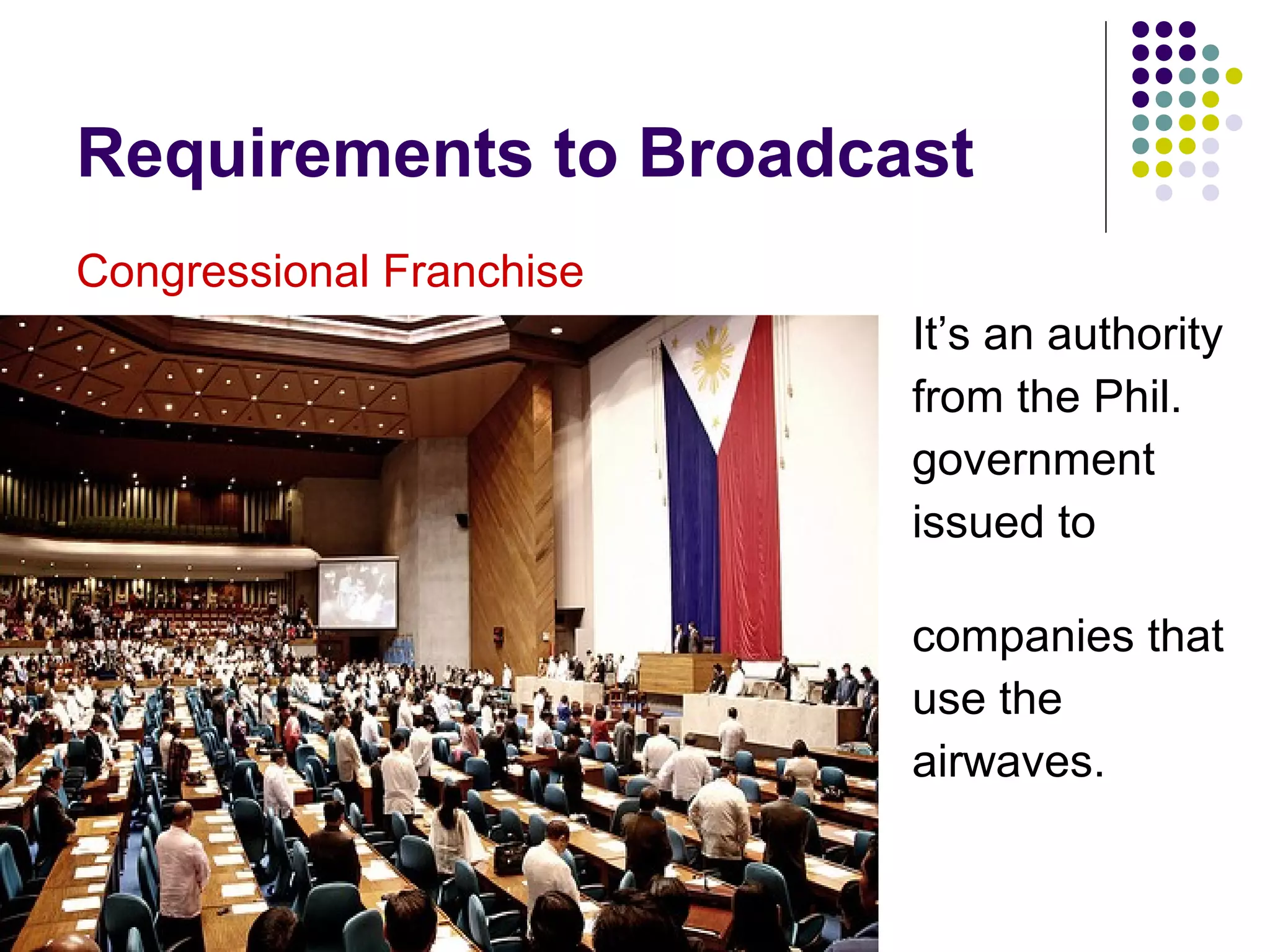 Principles of broadcasting | PPT