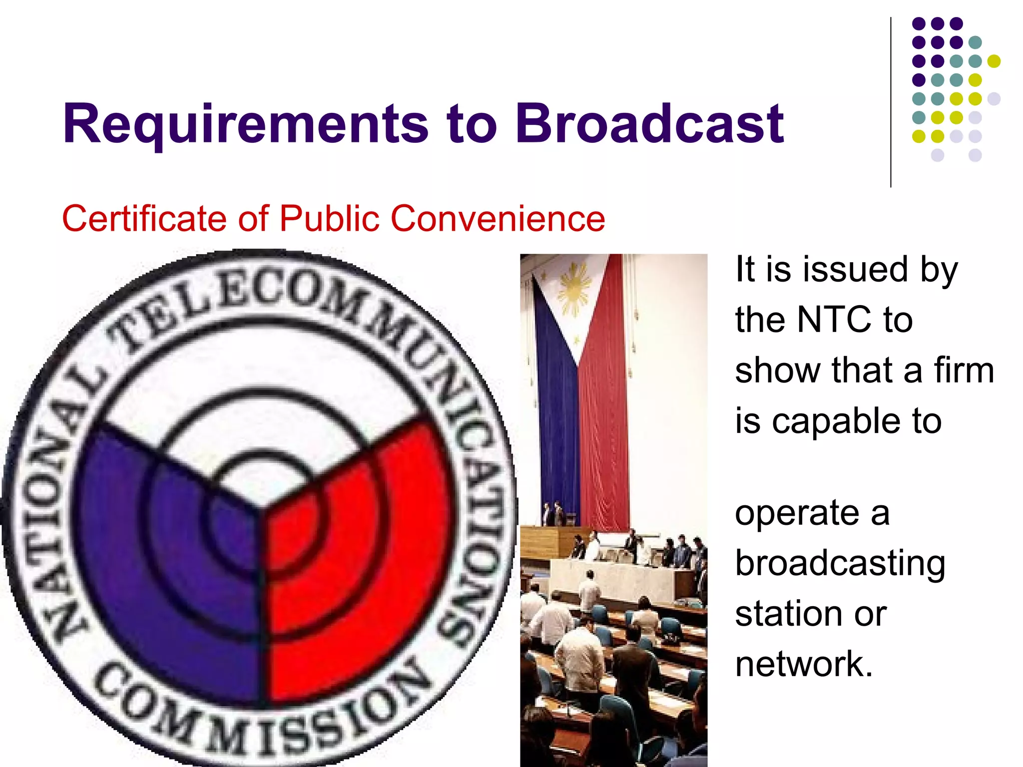 Principles of broadcasting | PPT