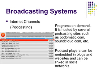 Principles of broadcasting | PPT