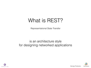 Principles of building effective REST API | PDF | Web Development | Internet