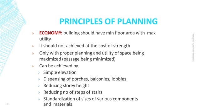 Principles of building planning | PPTX | Indoor Environmental Quality ...