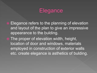 Principles of Building Planning - Aspect,prospect, etc.pptx