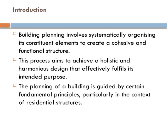 Principles of Building planning and its objectives.pptx
