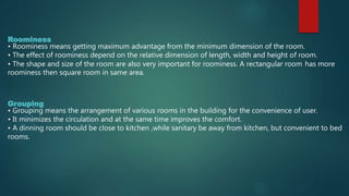 Principles of building planning, principles of architecture | PPTX