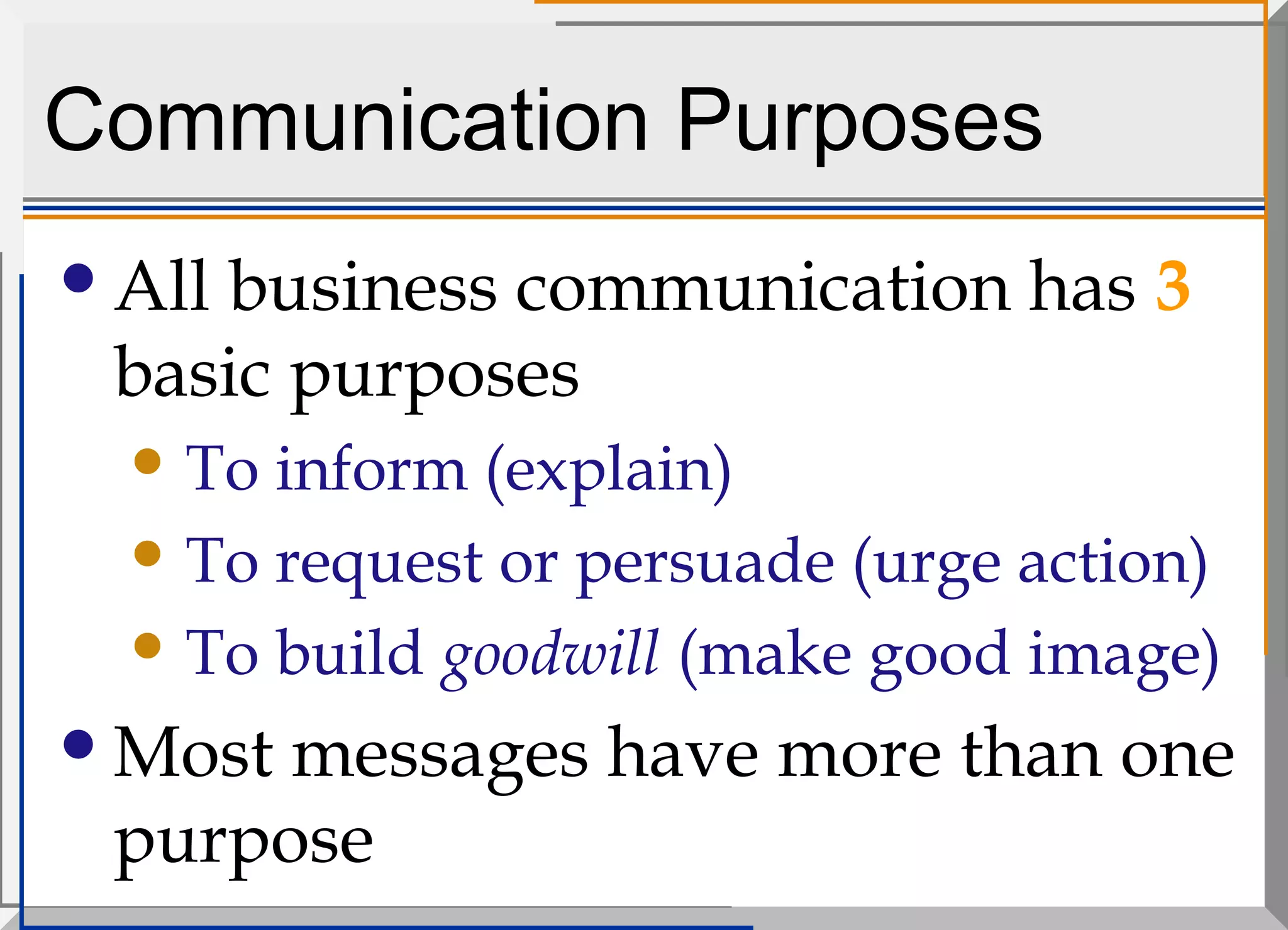 Principles of business comm | PPT