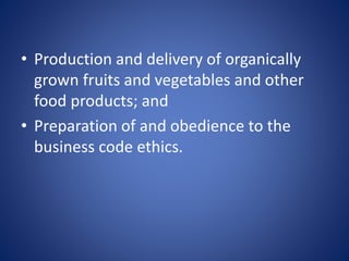 Principles of business ethics | PPTX