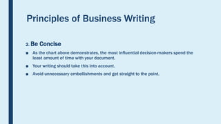 Principles of business writing | PPTX