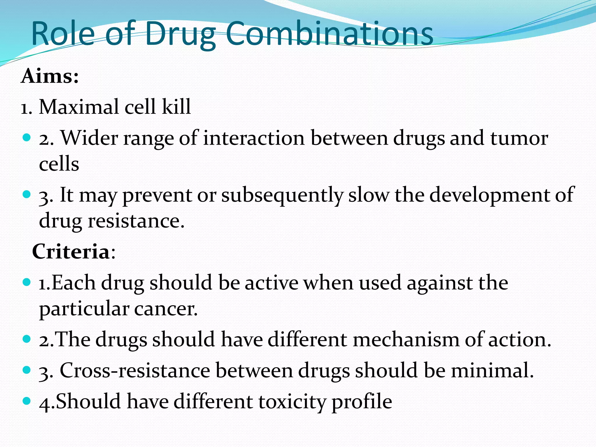 Principles of cancer chemotherapy (2) (2) | PPTX
