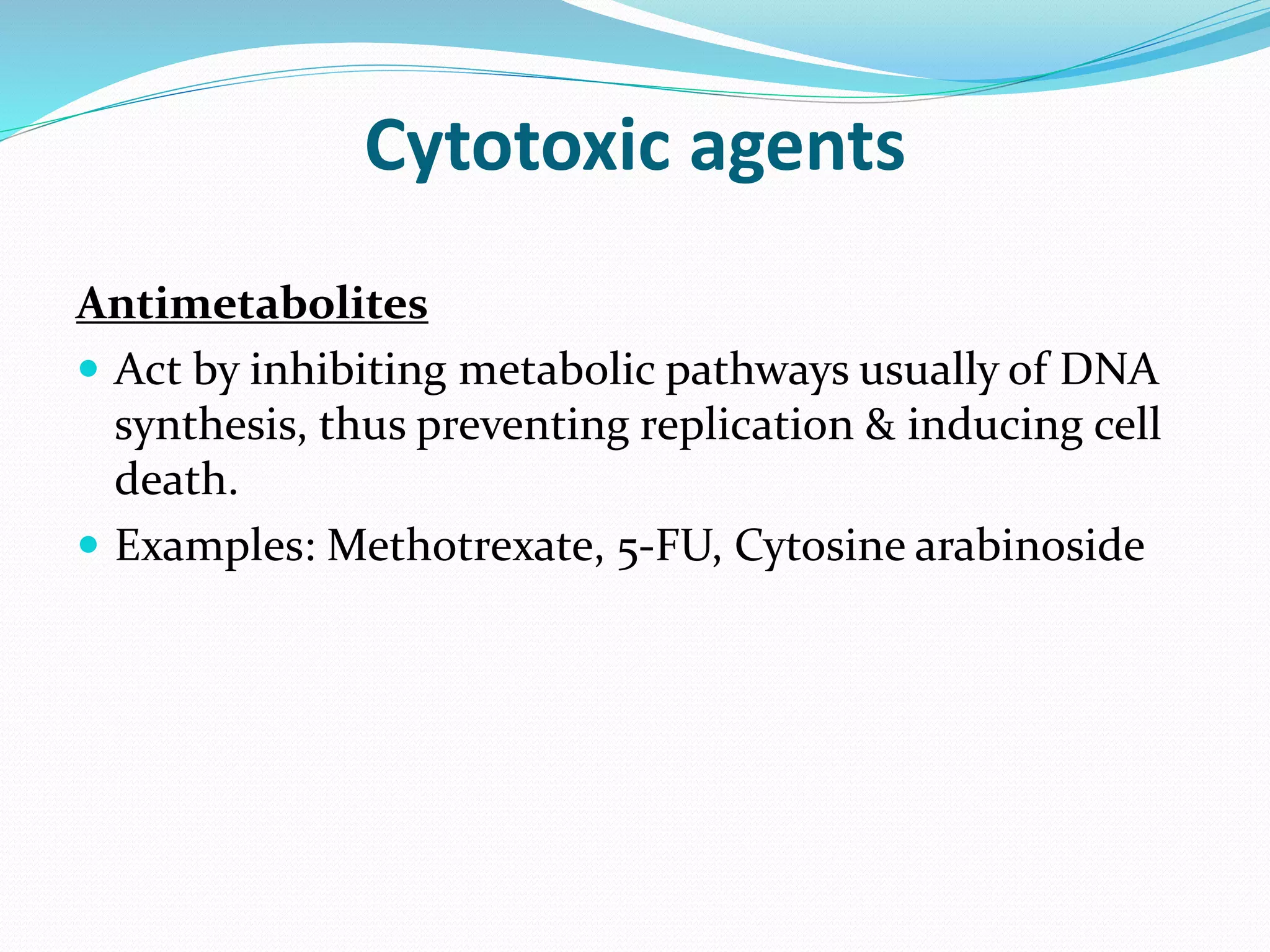 Principles of cancer chemotherapy (2) (2) | PPTX