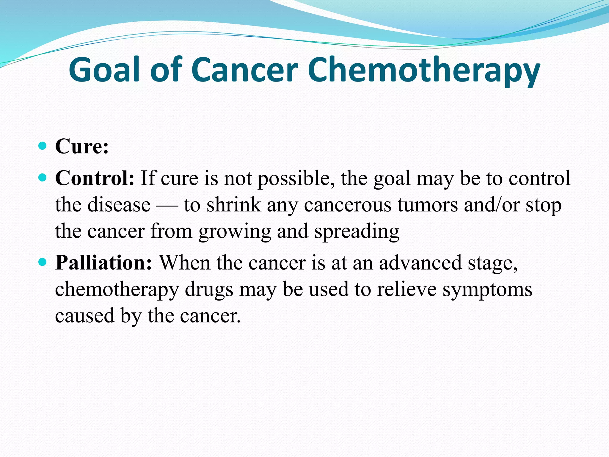 Principles of cancer chemotherapy (2) (2) | PPTX