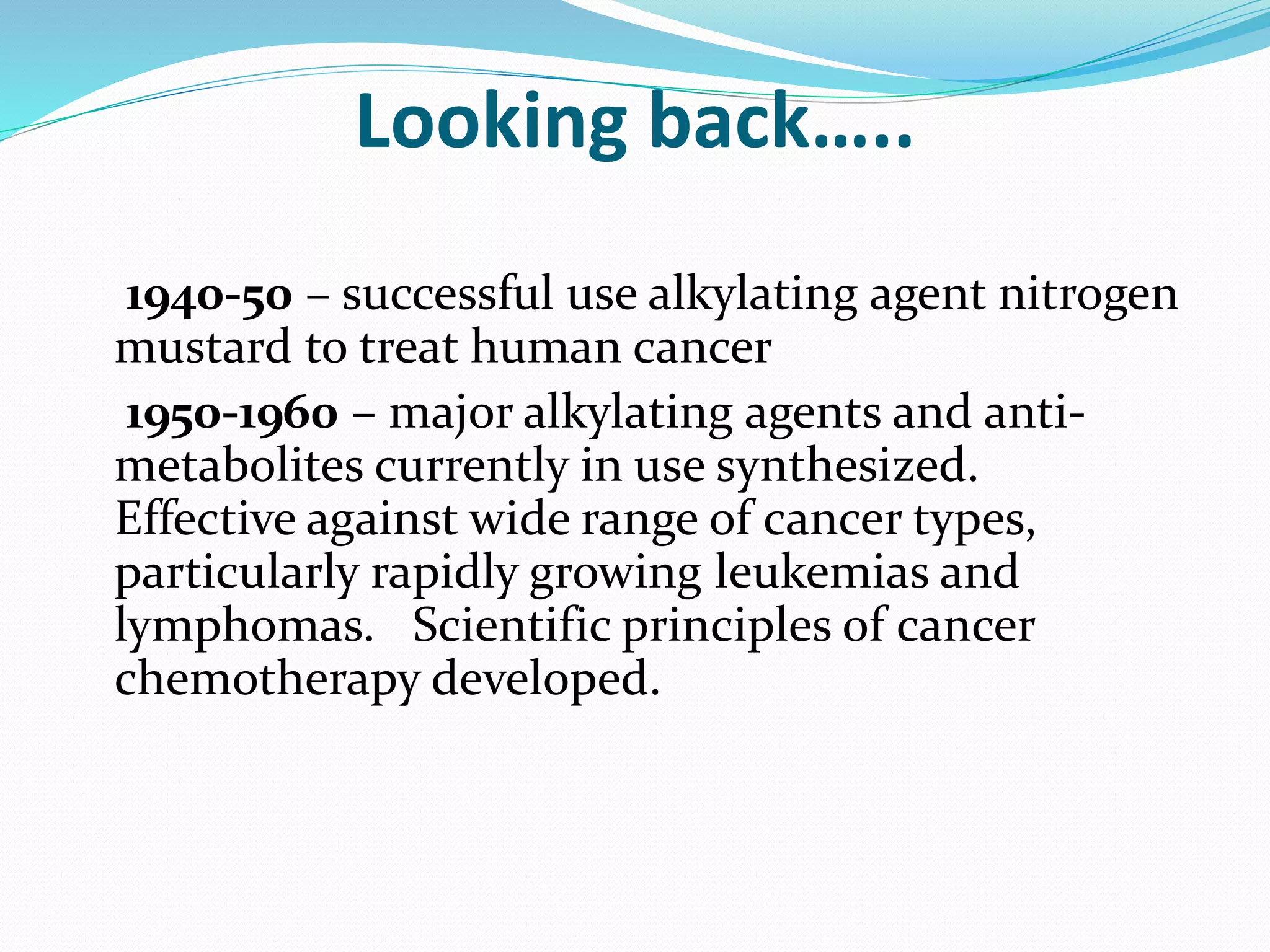 Principles of cancer chemotherapy (2) (2) | PPTX