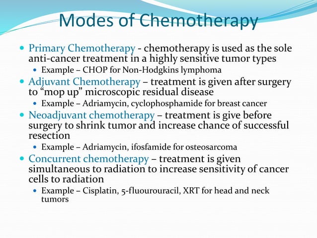 Principles of cancer chemotherapy (2) (2) | PPT