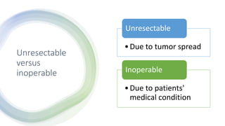 Principles of Cancer Surgery | PPTX