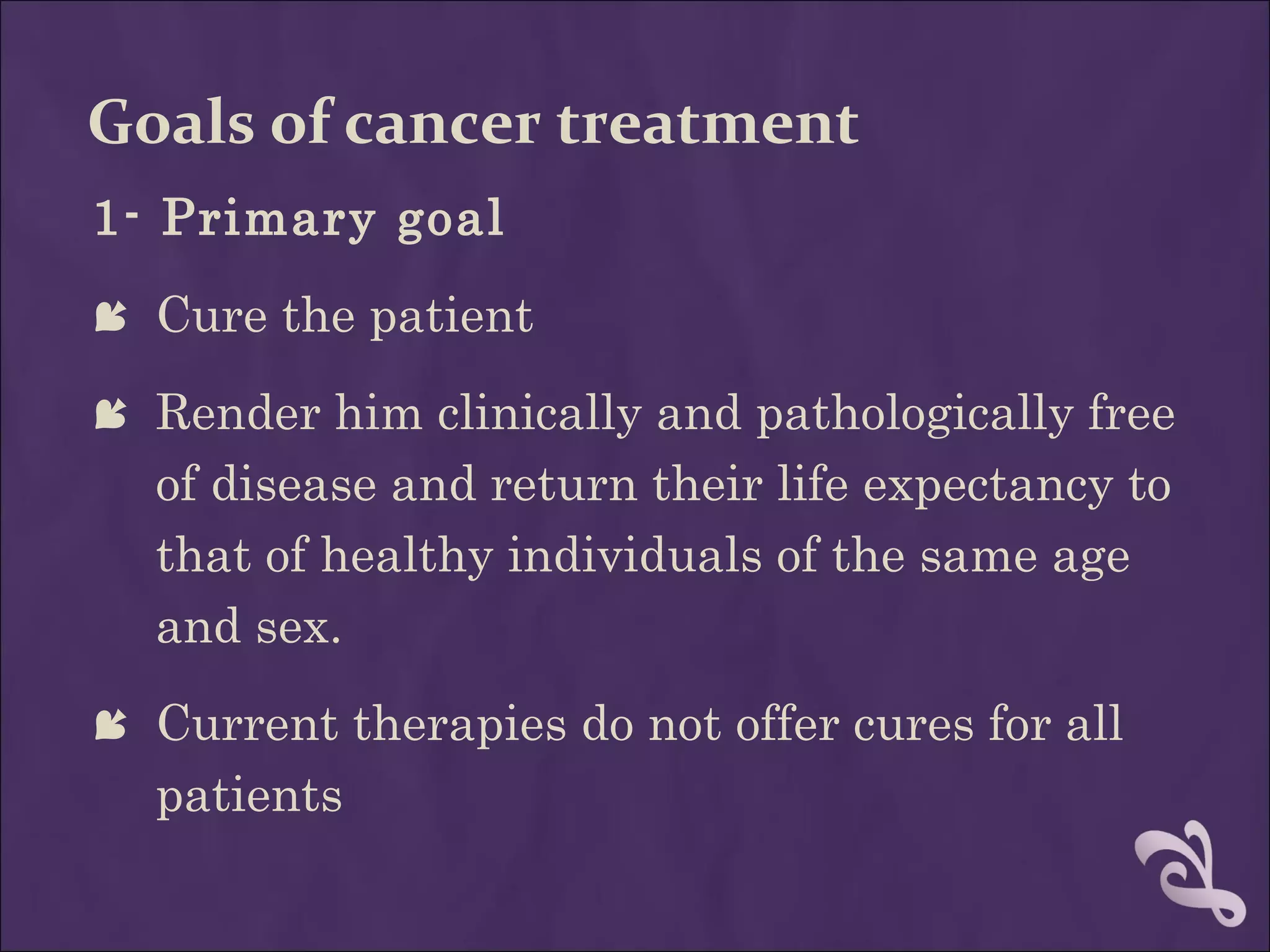 Principles of cancer treatment | PPT