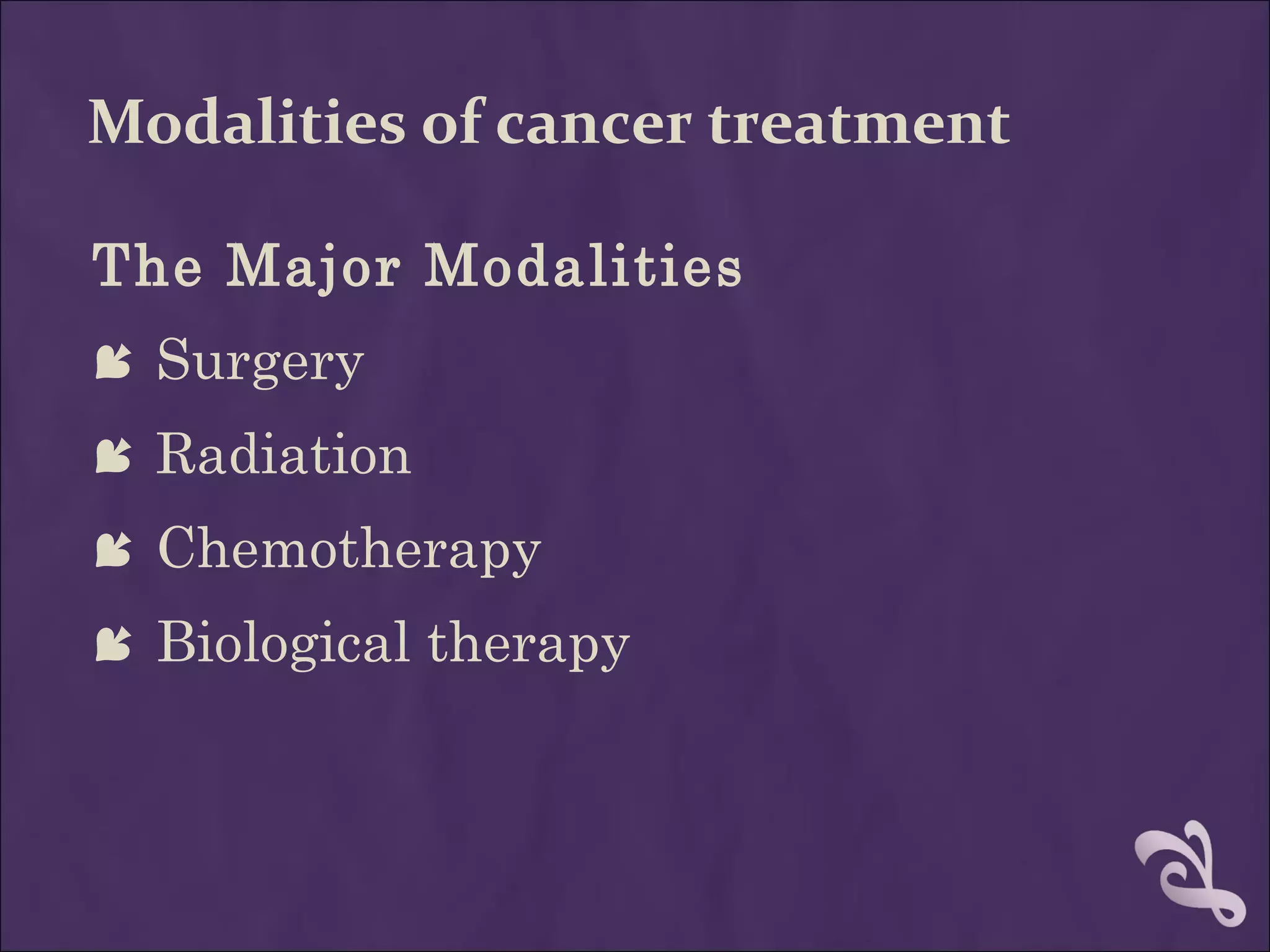 Principles of cancer treatment | PPT