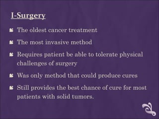 Principles of cancer treatment | PPT