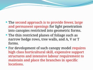 Principles of Canopy Management .pptx in subject canopy management of ...