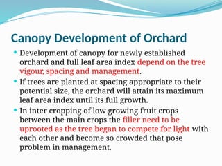 Principles of Canopy Management .pptx in subject canopy management of ...