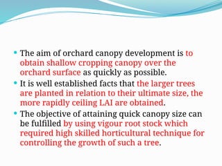 Principles of Canopy Management .pptx in subject canopy management of ...
