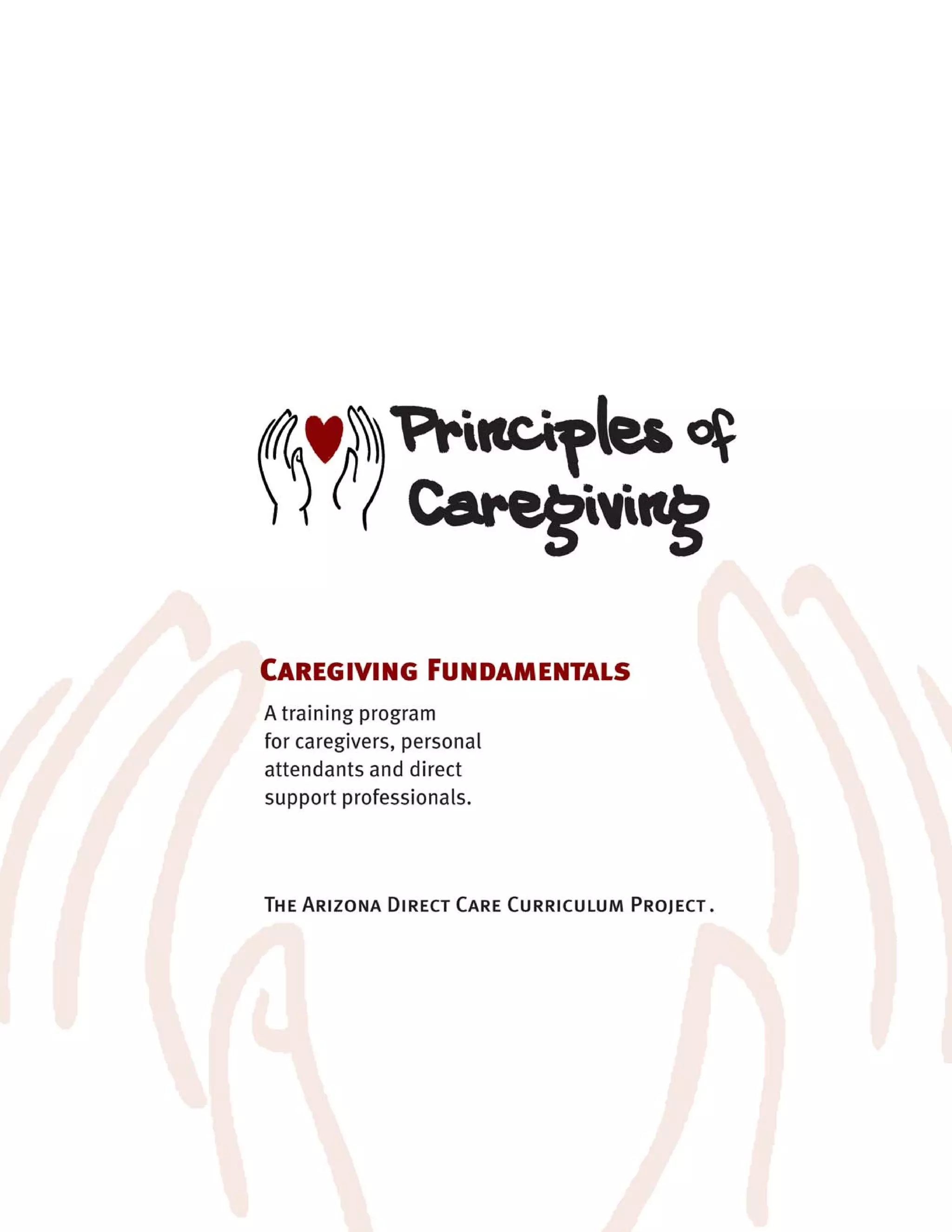 Principles of caregiving | PDF