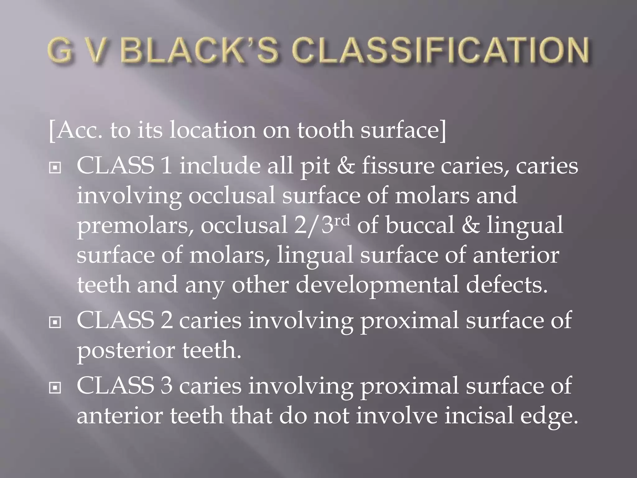 Principles of cavity preparation | PPTX