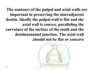 Principles of cavity preparations | PPT