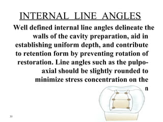 Principles of cavity preparations | PPT