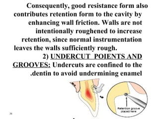 Principles of cavity preparations | PPT