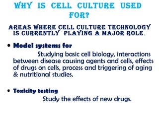 Principles of cell culture | PPT
