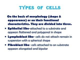 Principles of cell culture | PPT