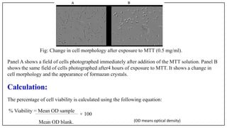 Principles of cell viability assays by surendra.pptx | Chemistry | Science