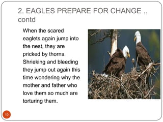 Principles of change management from the life of an eagle | PPTX