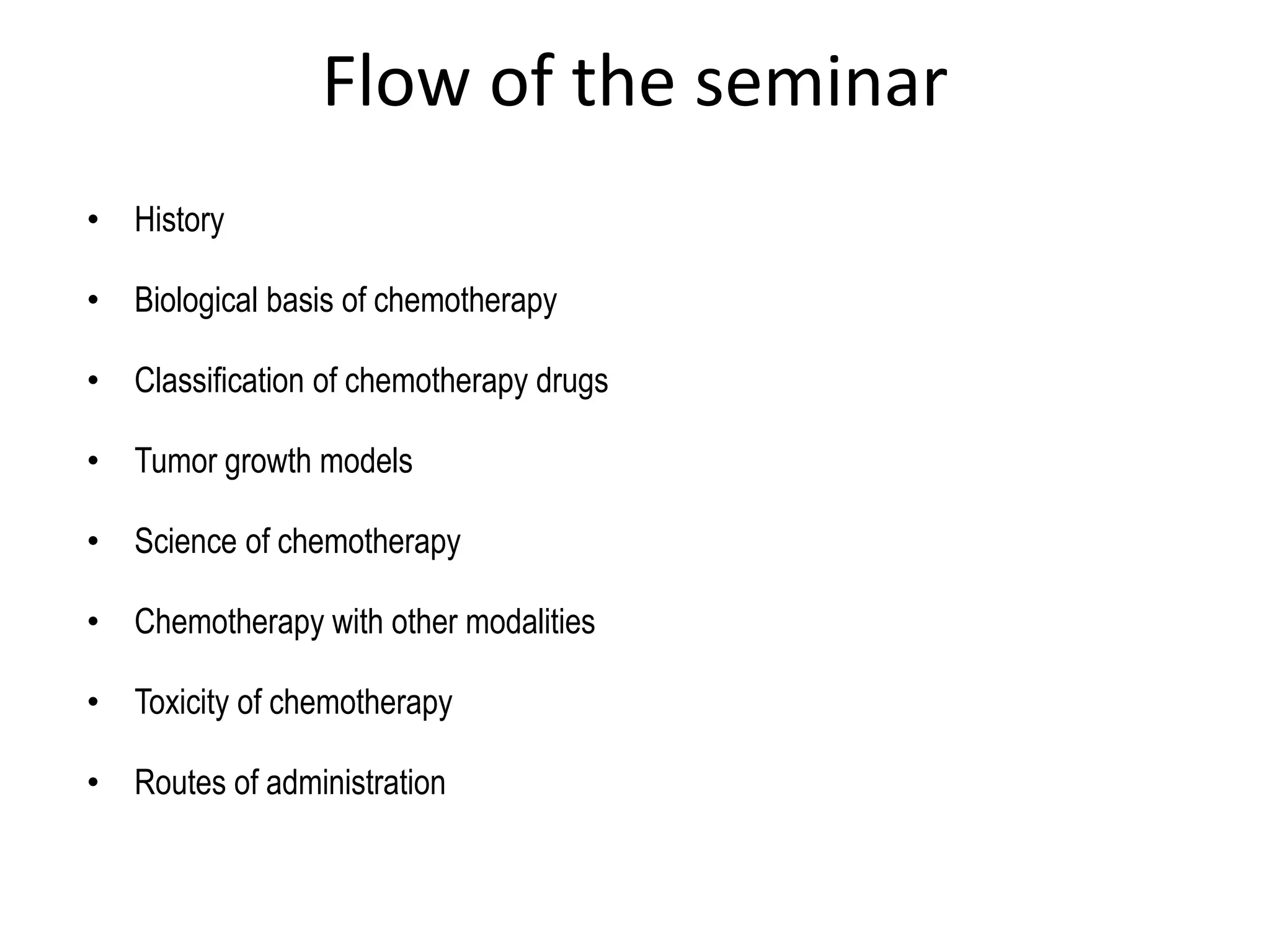 Principles of chemotherapy | PPTX