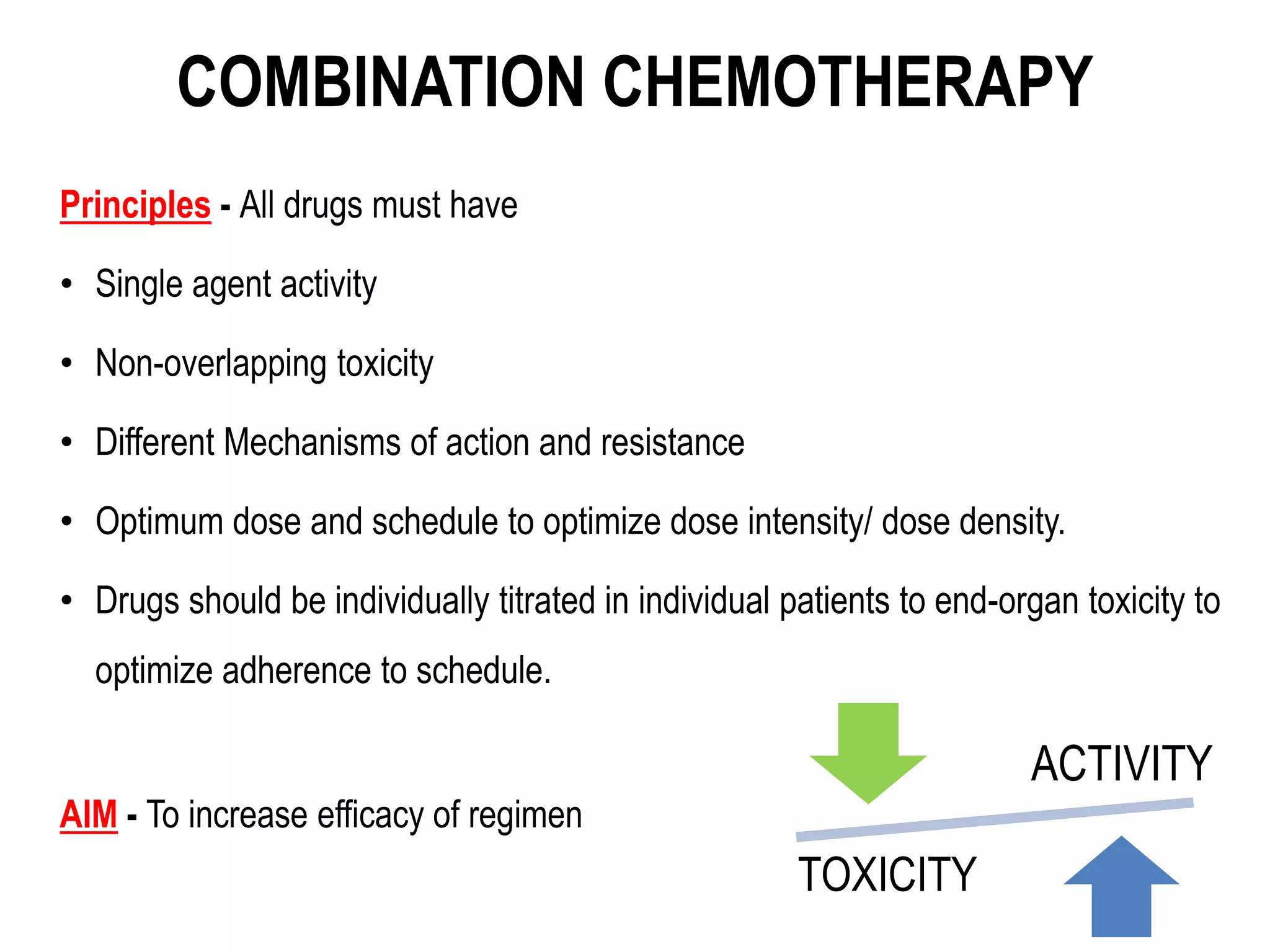 Principles of chemotherapy | PPTX