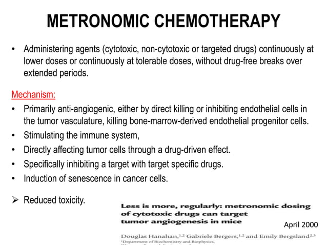 Principles of chemotherapy | PPTX