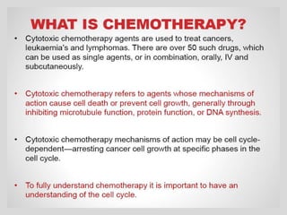 Principles of chemotherapy | PPTX