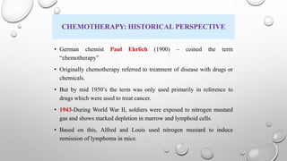 Principles of Chemotherapy.pptx Dr Hiren Debbarma | PPTX