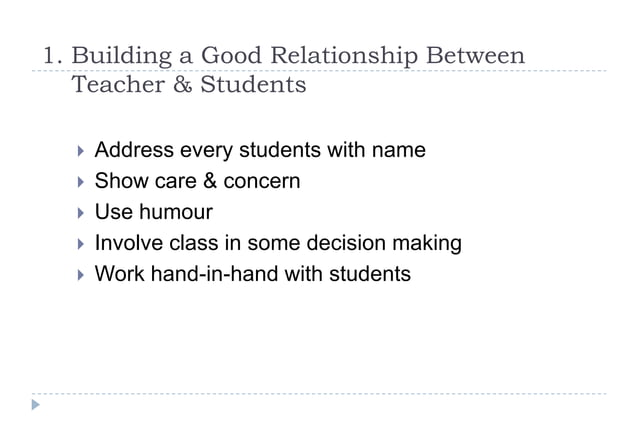 Principles of classroom management new | PPTX