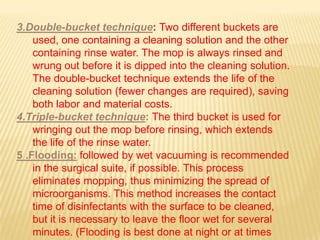 Principles of cleaning | PPTX