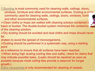 Principles of cleaning | PPTX