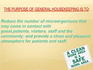 Principles of cleaning | PPTX