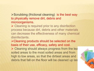 Principles of cleaning | PPTX