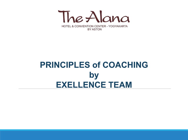 Principles of Coaching | PPTX | Sports